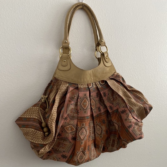Anthropologie | Bags | Anthropology Jasper Jeers Hobo Bag Silk And ...